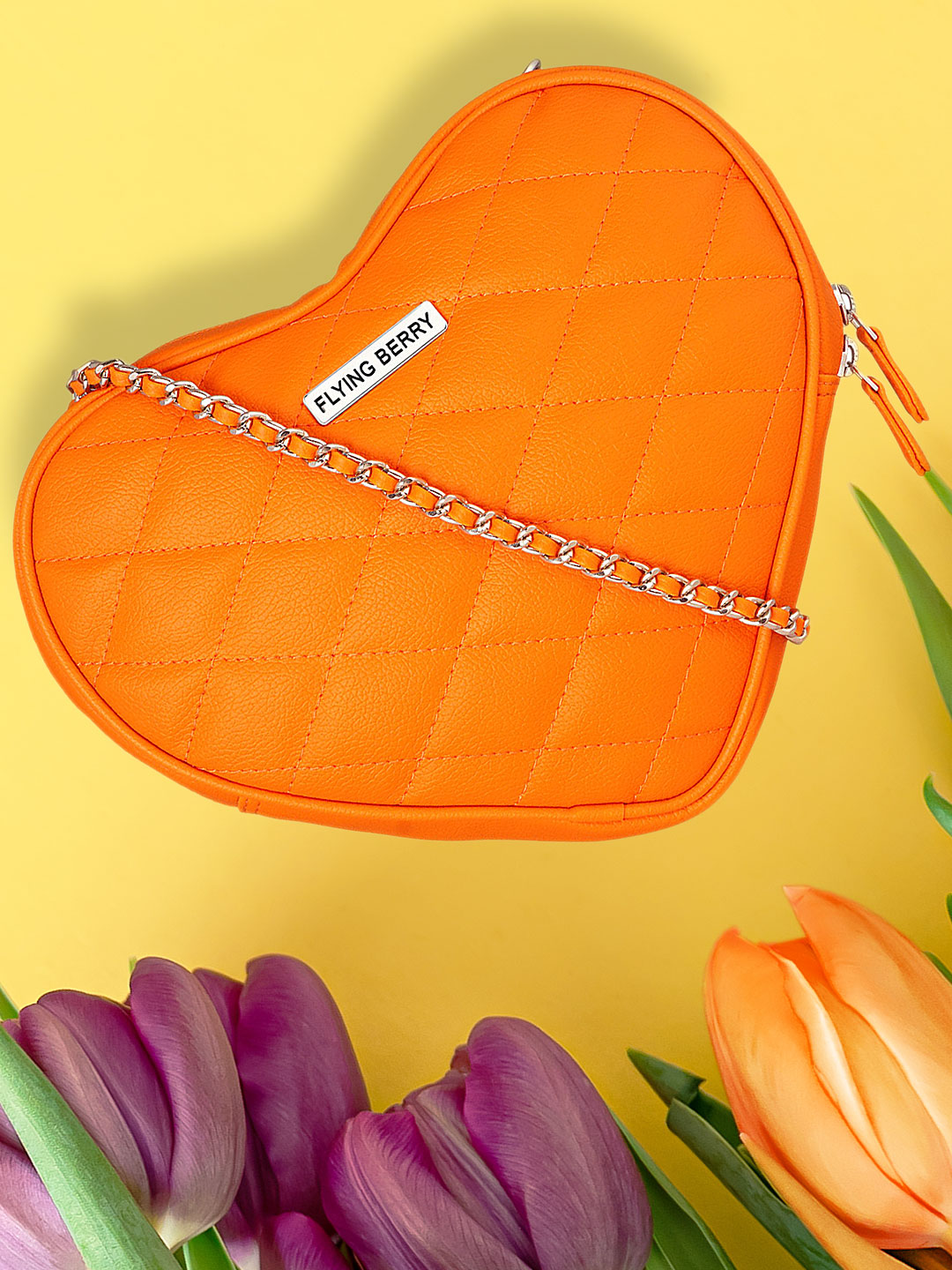 Trendy Heart Shape Sling Bag for Women | Flying Berry